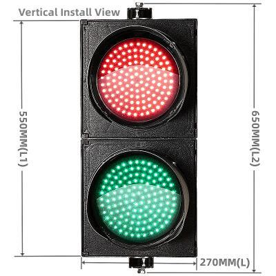 200MM 2-Aspect RG Ball Traffic Signal Light-Top Traffic Light Manufacturer